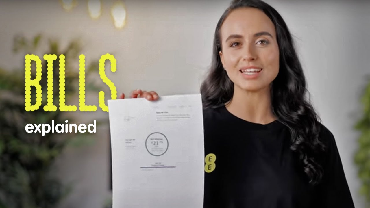 Your EE bill explained - YouTube