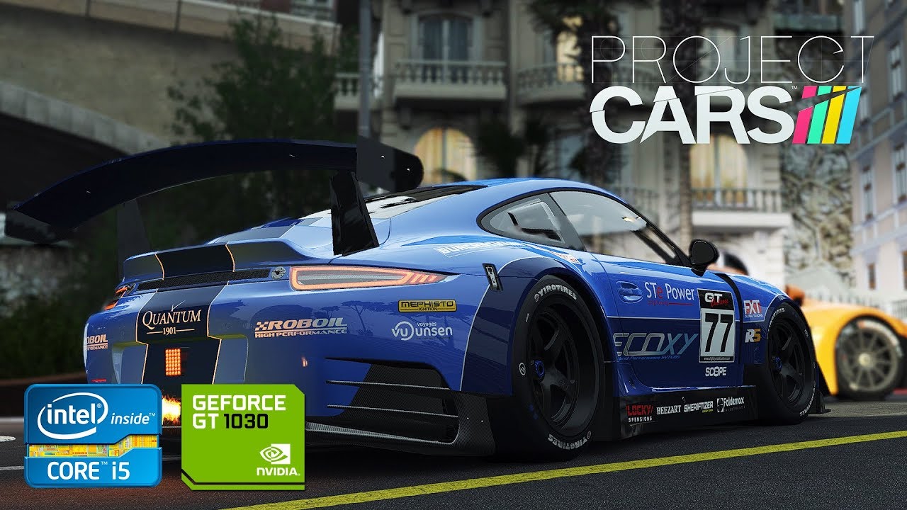 Project CARS | GT 1030 2GB + i5-2310 + 12GB RAM - YouTube