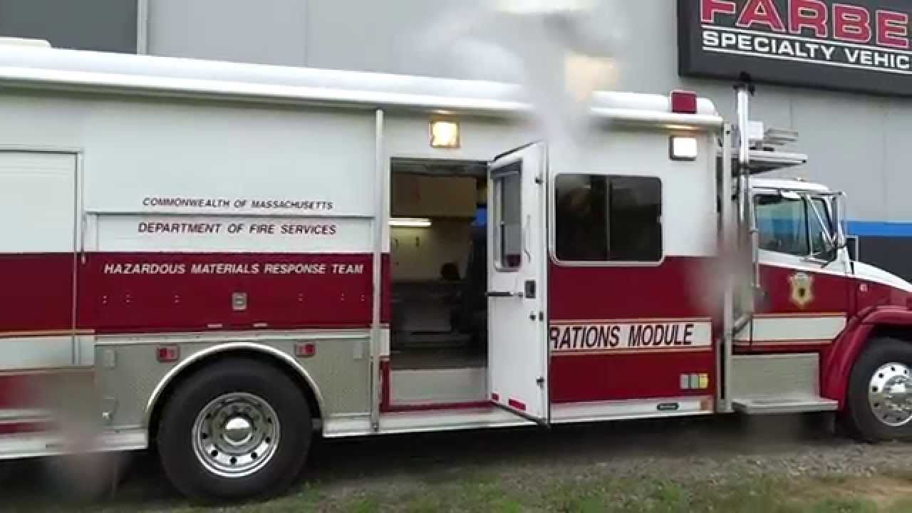 1999 Freightliner / Hackney Rescue-Hazmat-Comunicaciones - YouTube