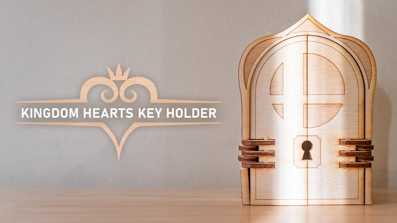 DIY Kingdom Hearts Keyholder - YouTube