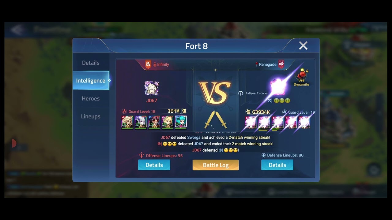 Day 3 Frontline Infinity vs Renegade Mobile Legends Adventure - YouTube