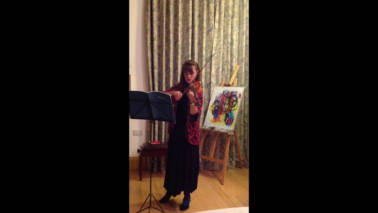 TRIPTYCH 1 - for Baroque Violin - Liz Johnson - YouTube