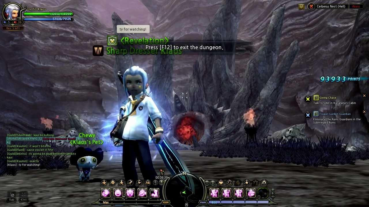 Dragon Nest - Cerberus (Hell) Hybrid Lunar Knight - YouTube