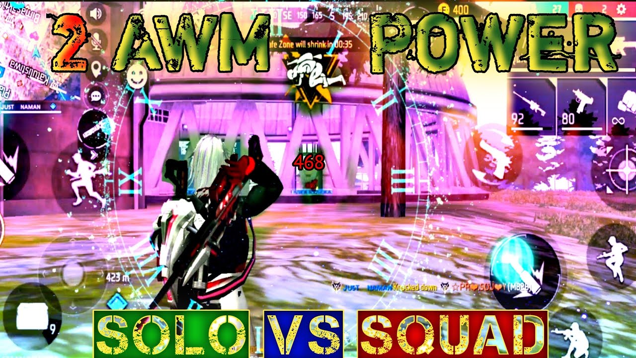 2 AWM | Overconfidence Gameplay With 2 AWM | Power Of 2 AWM | Sniper ...