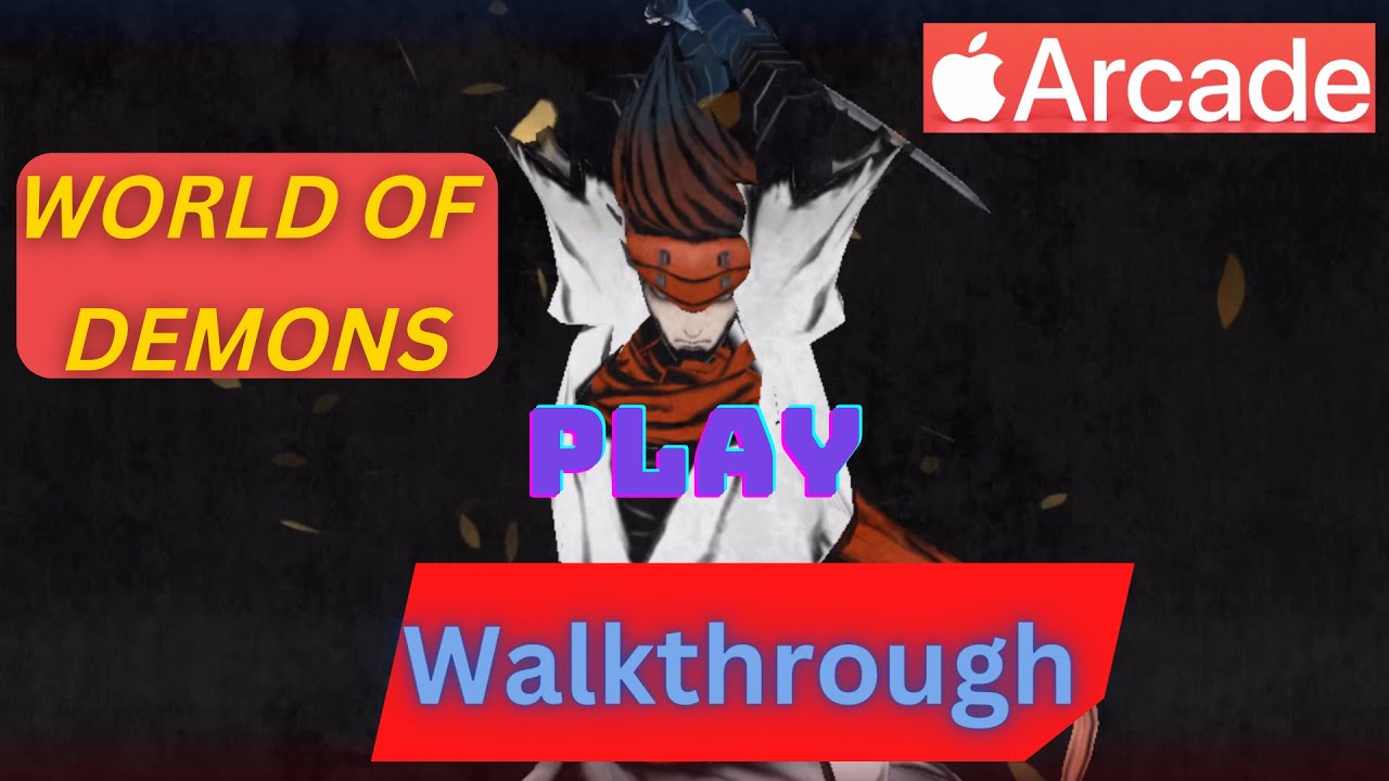 One of the Good Apple Arcade Games WORLD OF DEMONS Gameplay - YouTube