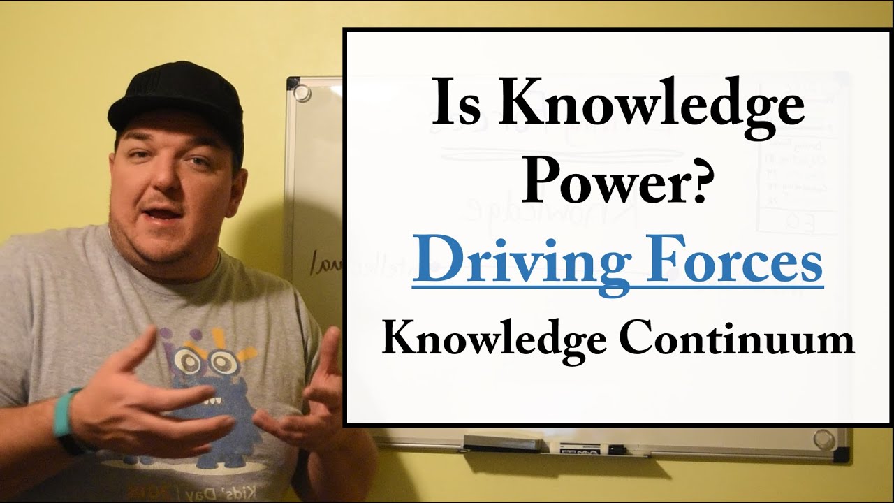 Driving Forces - Knowledge Continuum - Leadership/Individuals/Teams - YouTube