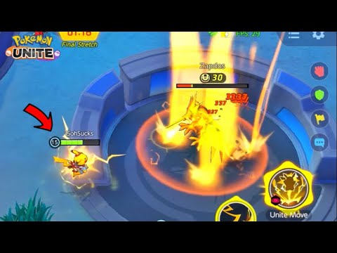 Pikachu 10,000,00 Volt vs Zapdos - YouTube