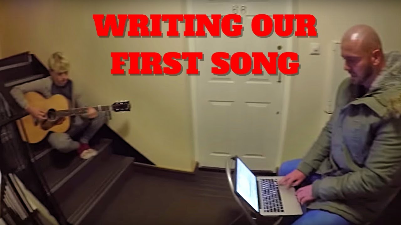 WRITING OUR FIRST SONG! - YouTube