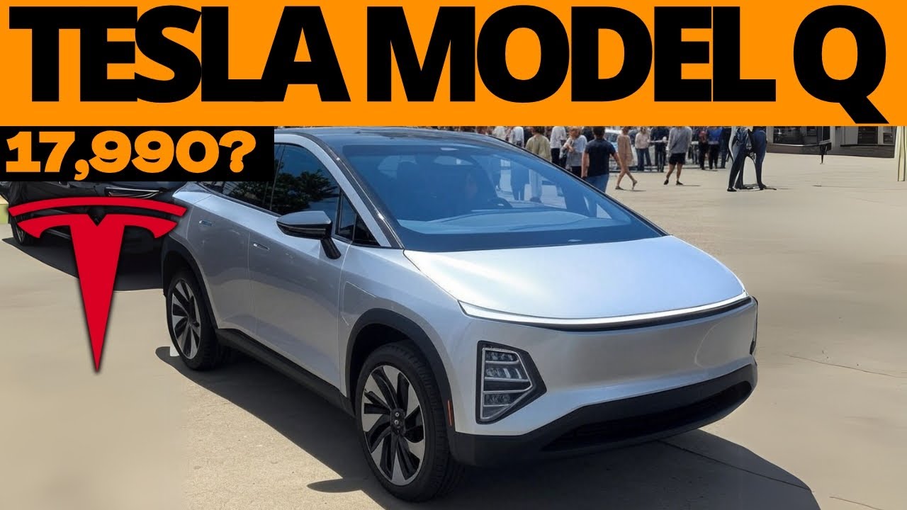 URGENT! NEW TESLA MODEL Q! Elon Musk SURPRISES the world with the $17K ...