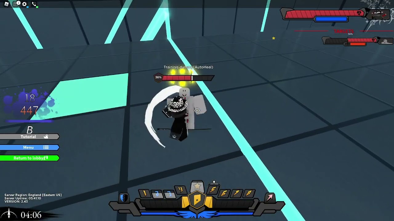 Roblox Black Magic 2 Assailant SP.3 Combo [550 damage] with [0 Heat ...