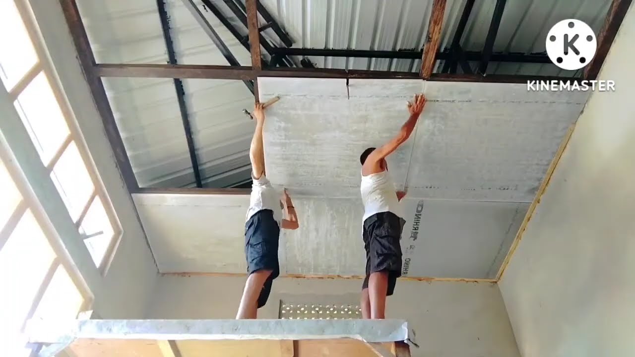 AC board ceiling //AC Board fitting karna ka Sahi tarika - YouTube