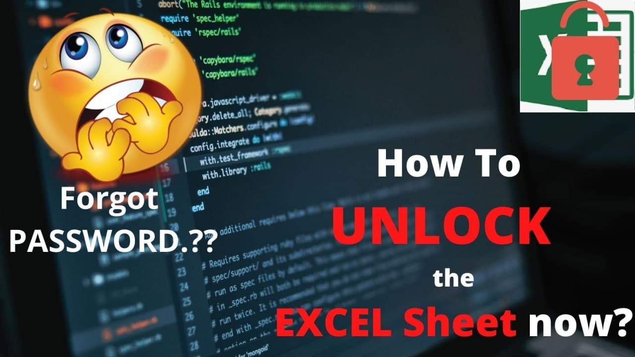 How To UNLOCK Excel Sheets Forgot Password Protected Sheets EXCEL How To UNLOCK Excel Sheets Forgot Password Protected Sheets EXCEL