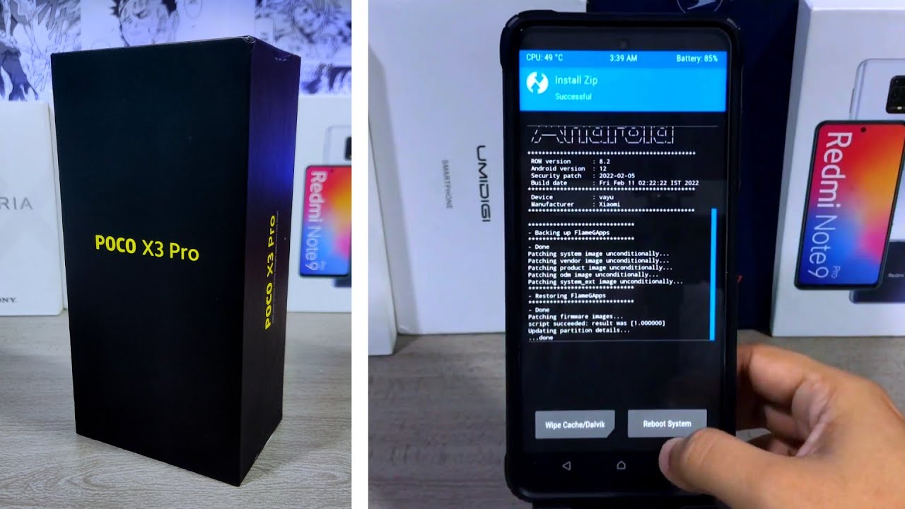 Cómo actualizar cualquier Custom Rom | Poco X3 Pro - YouTube