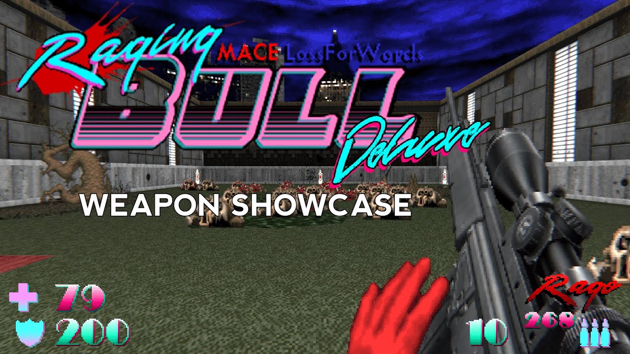 Doom mod weapon showcase: Raging Bull Deluxe - YouTube