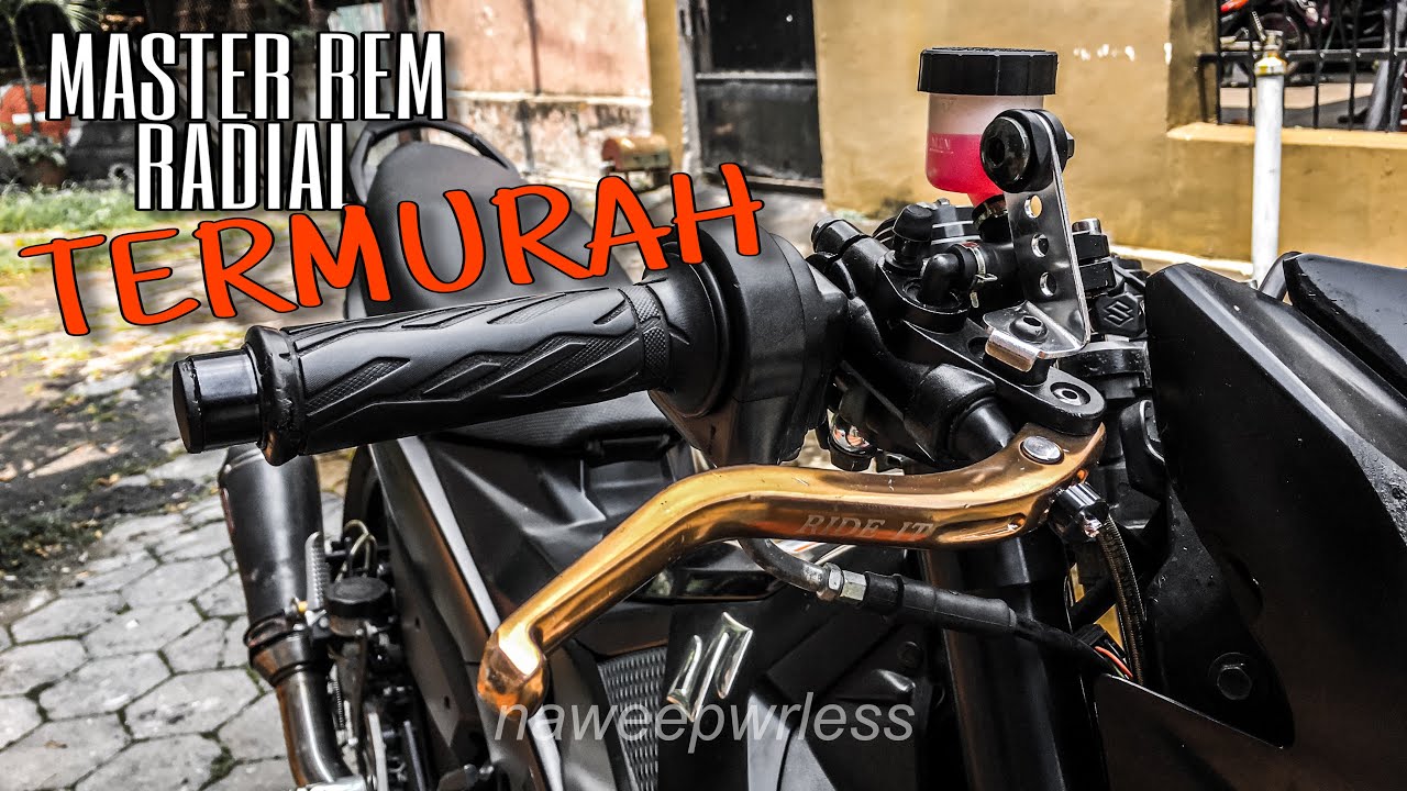 Master Rem Radial RIDE IT (Cara Bleeding Rem Depan) Satria F150 Fi # ...