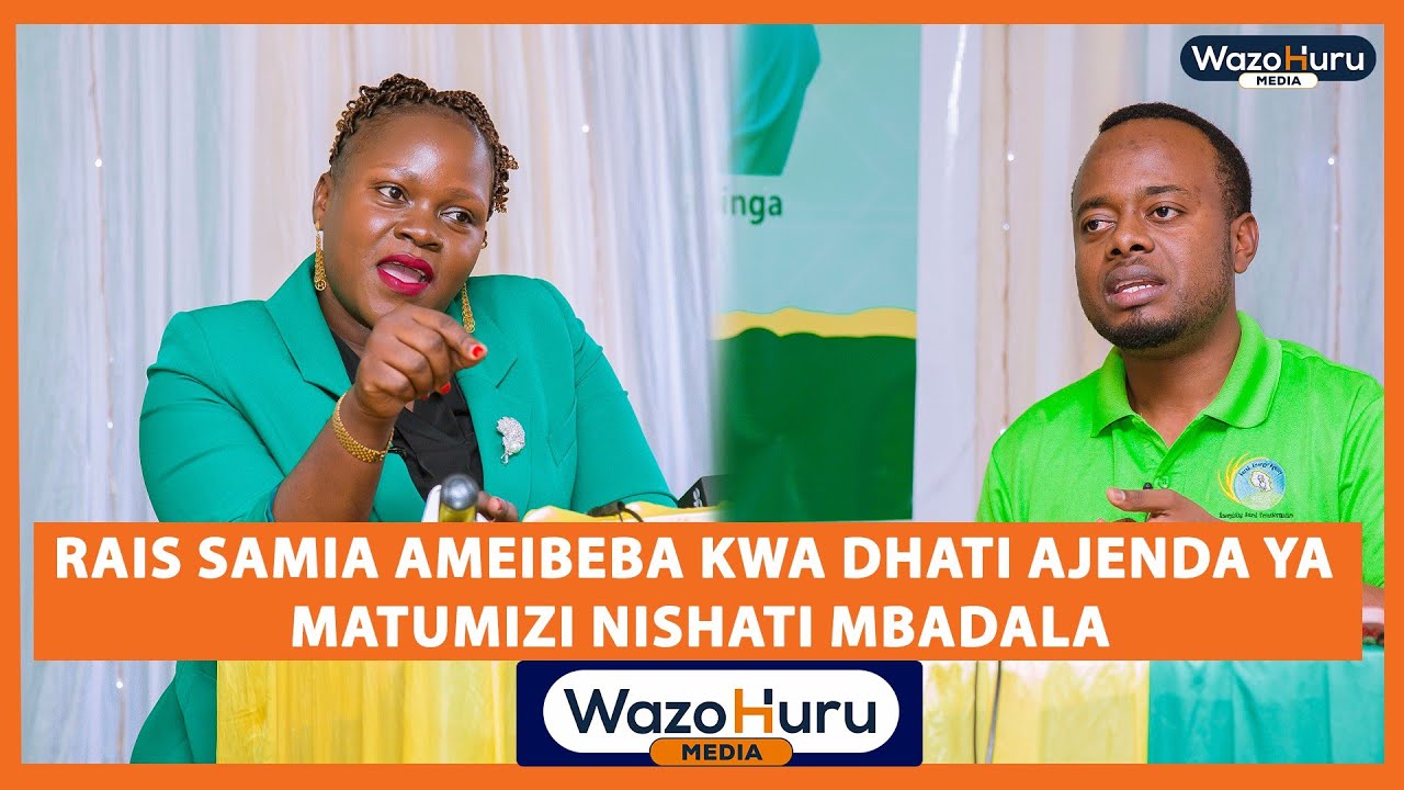 NAIBU WAZIRI KAPINGA AFUNGUKA/RAIS SAMIA AMEIBEBA KWA DHATI AJENDA YA ...