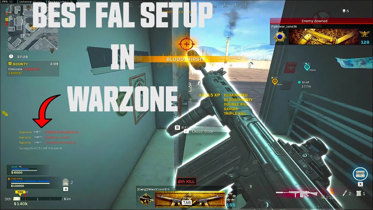 Call of Duty WARZONE: The BEST FAL LOADOUT After 1.23 Update - YouTube
