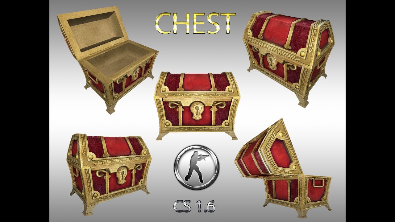 Chest model for cs 1.6 - YouTube