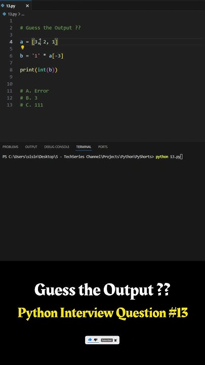 Python Interview Questions Python For Beginners Shorts Trending Pythoninterviewquestions