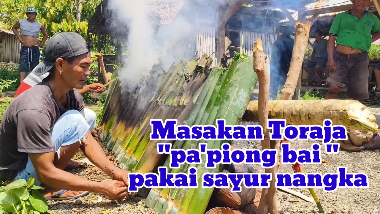 Masakan khas Toraja paling enak // edisi pakai sayur nangka - YouTube