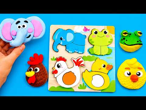 Animal Clay Adventure 🐾🎨 Creative Puzzle Fun