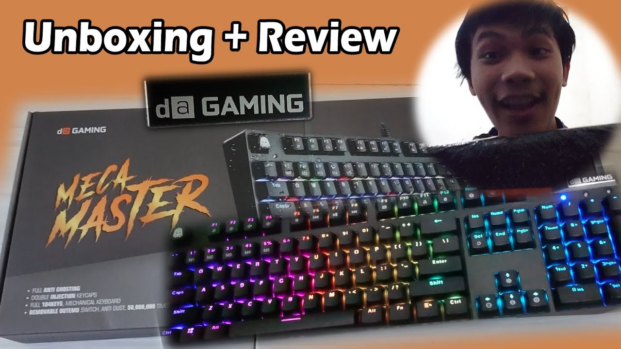 10 Menit Onboxing + Review - Meca Master Keyboard - Digital Alliance ...