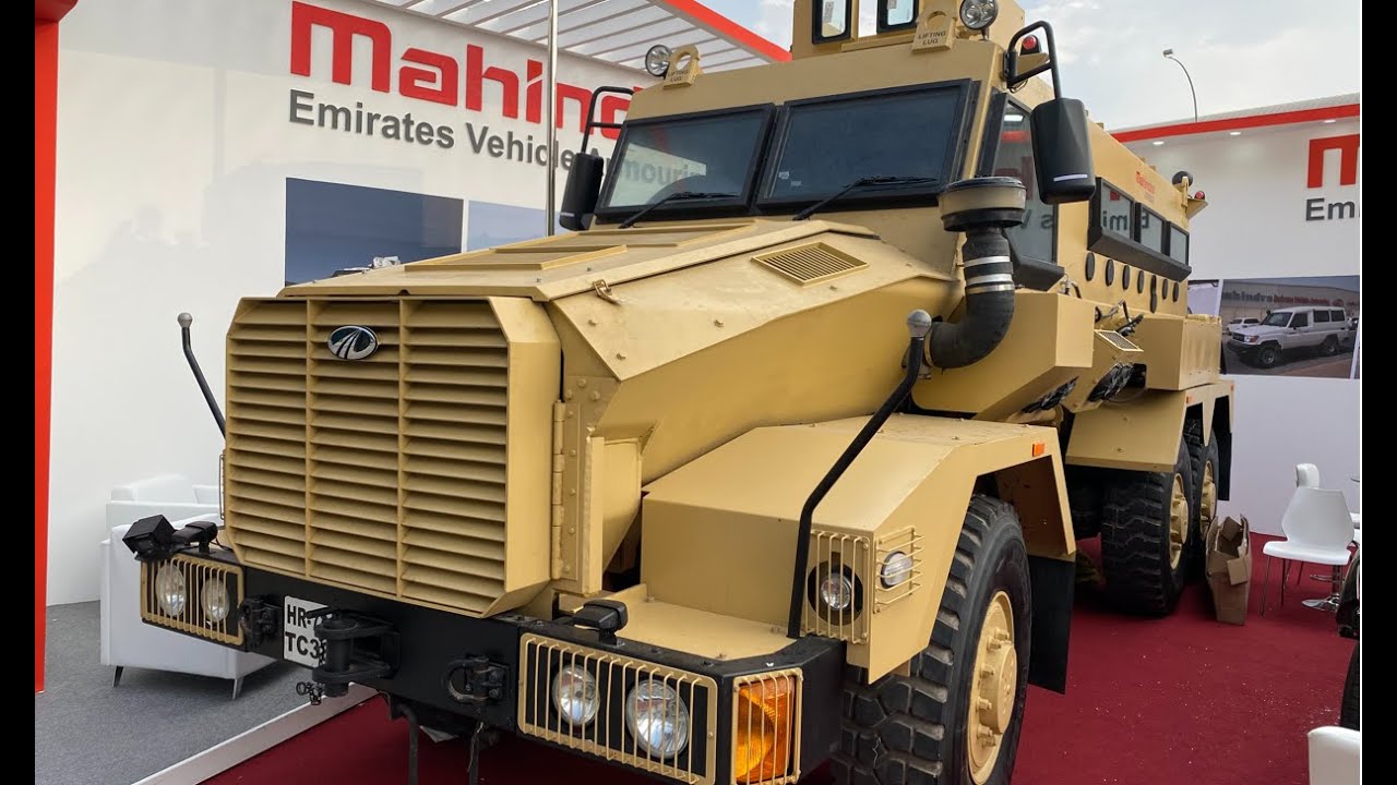 Mahindra MRAP - YouTube