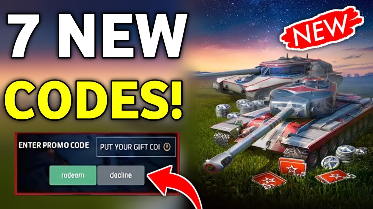 🔥 JANUARY CODES 🔥 WORLD OF TANK BLITZ CODES 2025 - WORLD OF TANK BLITZ ...