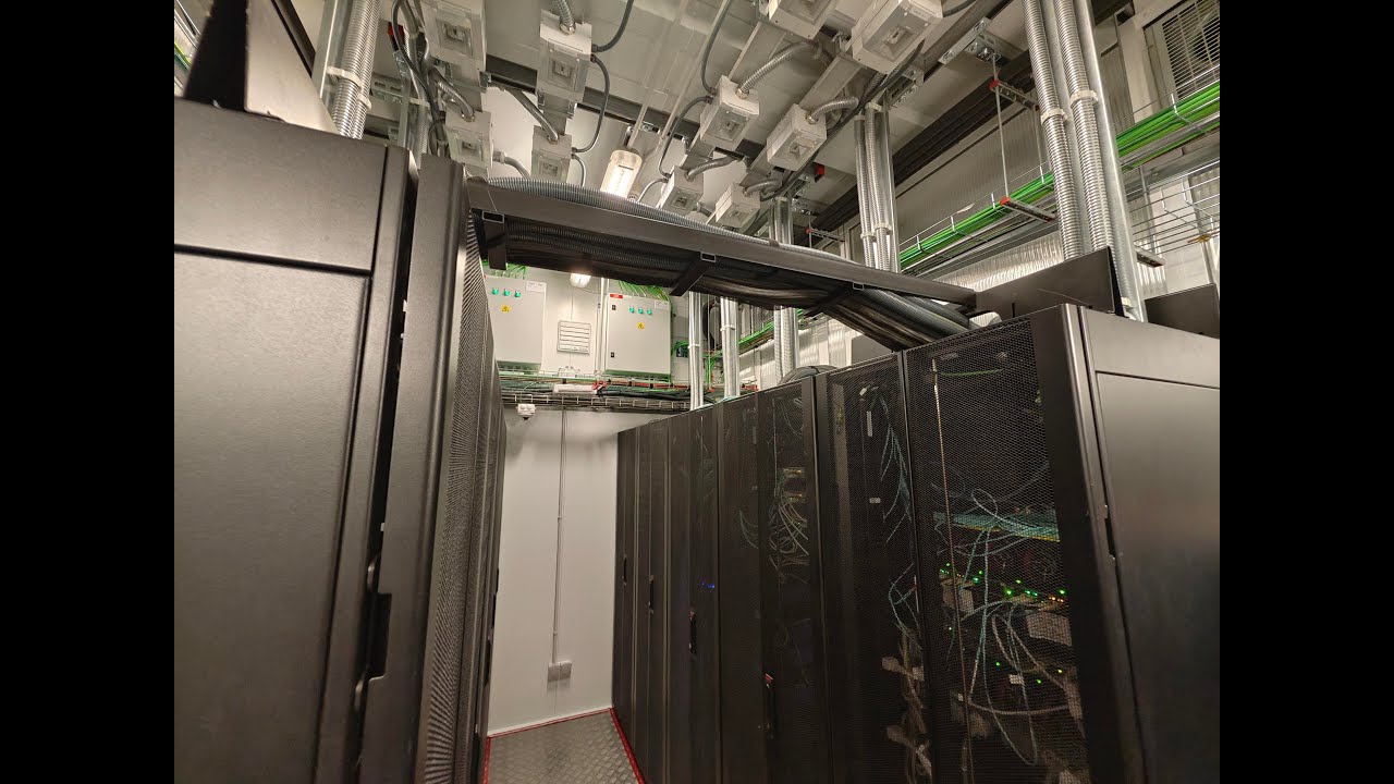 Sagrada Familia prefab data center by Schneider Electric - YouTube
