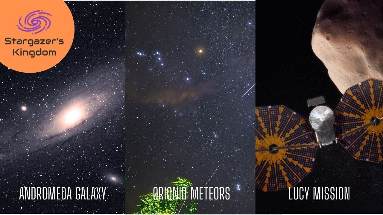 Wonders In The Sky For October 2021! 🎃🍁| Andromeda Galaxy | Lucy ...