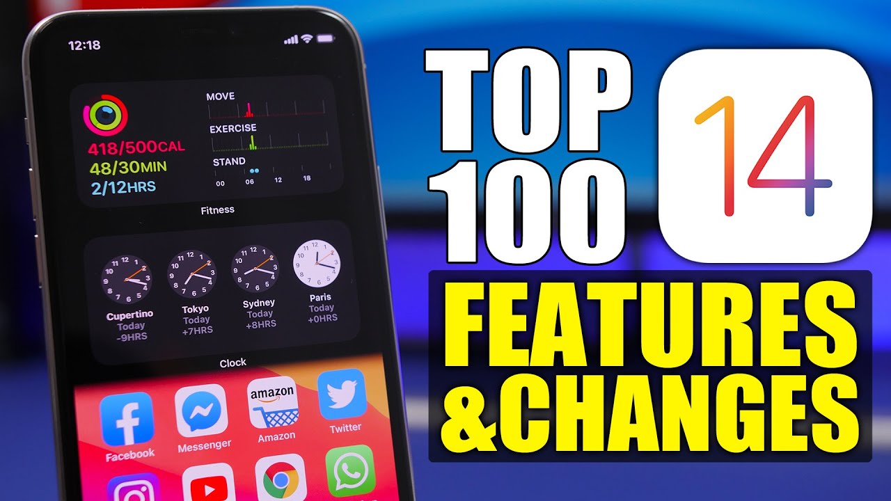iOS 14 - TOP 100 Best Features and Changes ! - YouTube