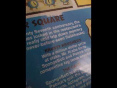 spongebob's truth or square dvd review with protective case. - YouTube