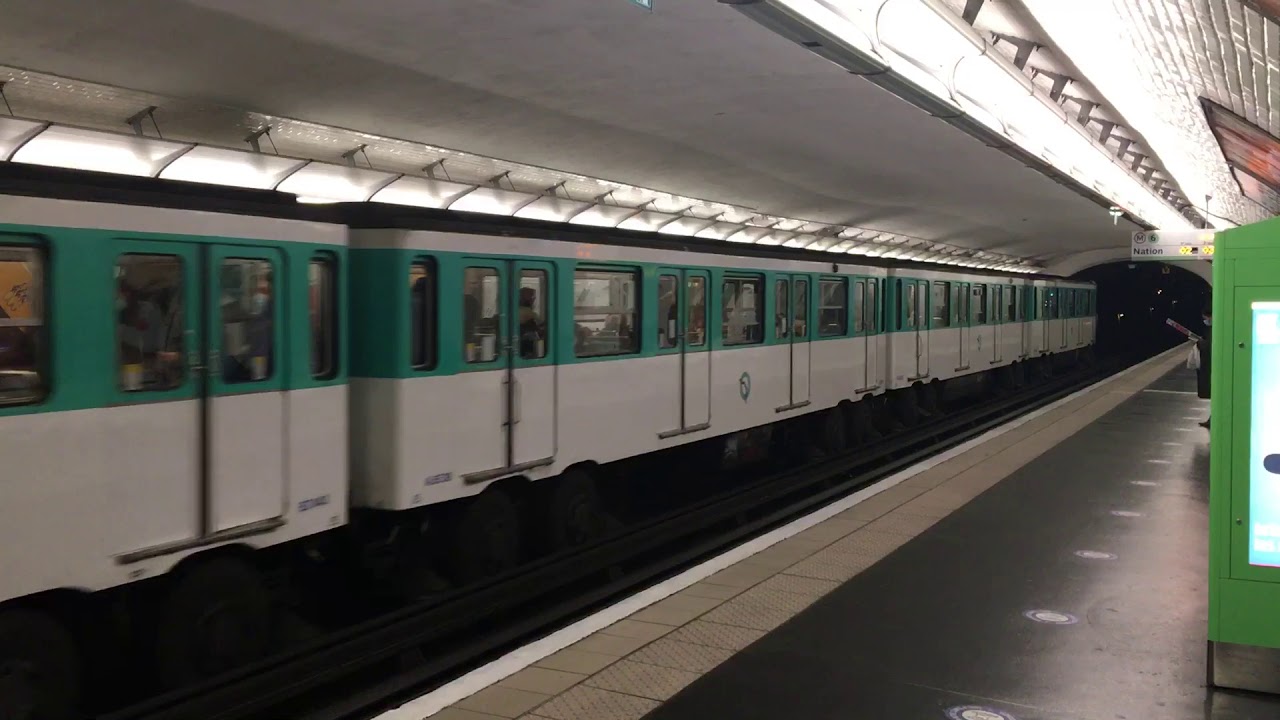[Paris] Métro ligne 6 - MP73 - Dugommier - YouTube
