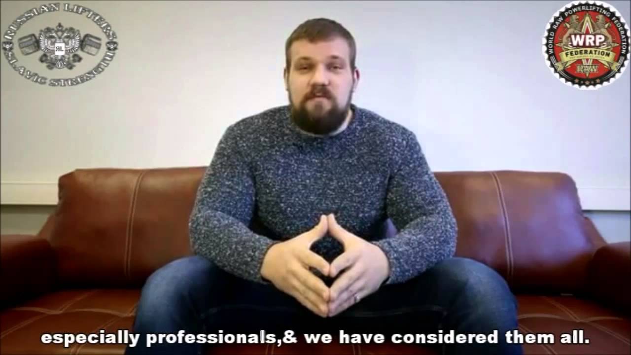 WRPF - World Raw Powerlifting Federation - Introduction - YouTube