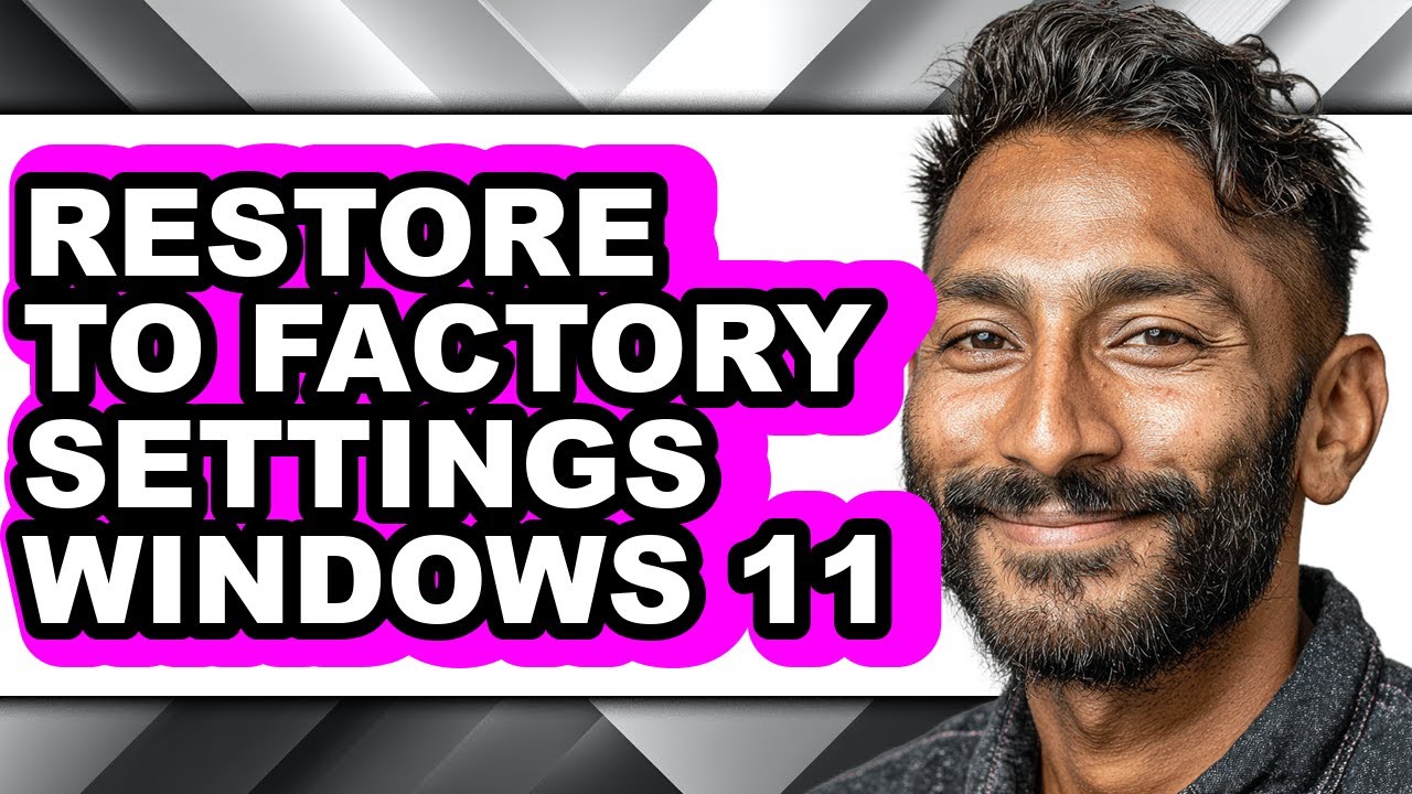 How to Restore to Factory Settings Windows 11 (updated) - YouTube