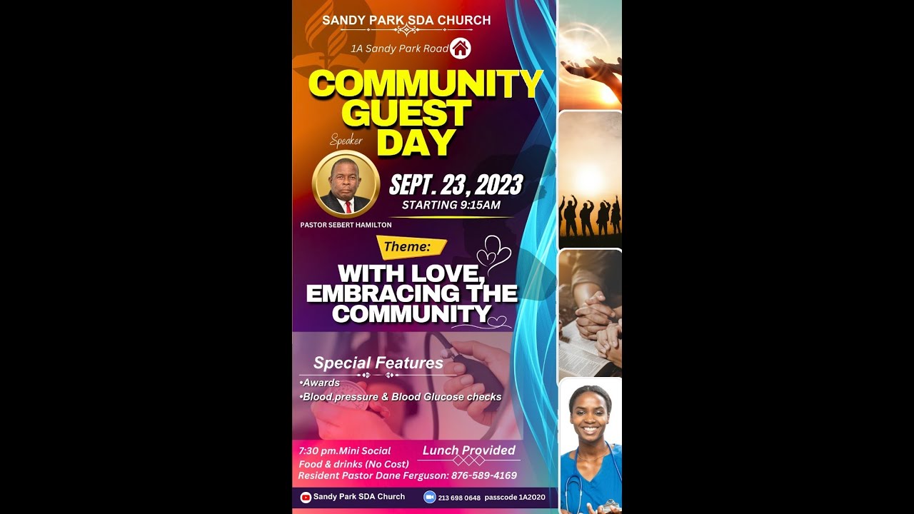Sandy Park SDA Church || Community Guest Day P.M. Programme - YouTube