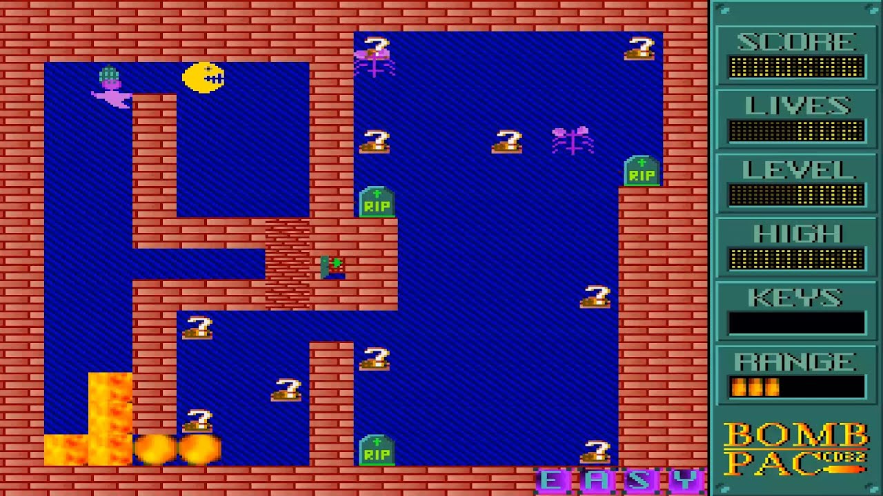 Bomb Pac CD32 PACMAN PAC MAN & BOMBERMAN BOMBER MAN ELEMENTS A1200 CD ...