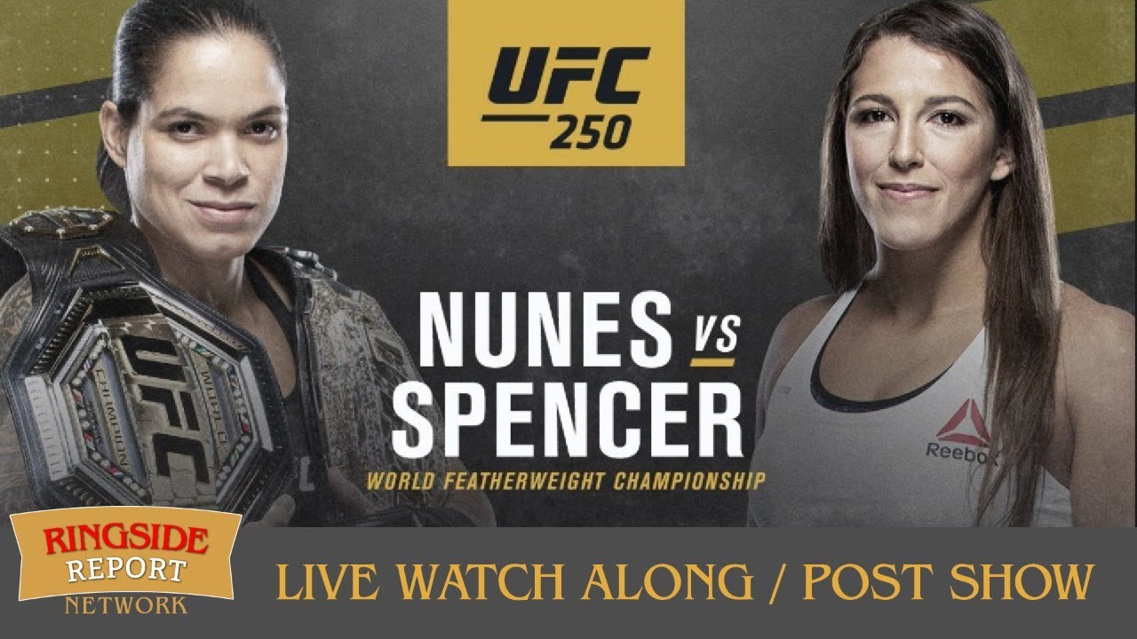 UFC 250 Live Watch Along Party - YouTube