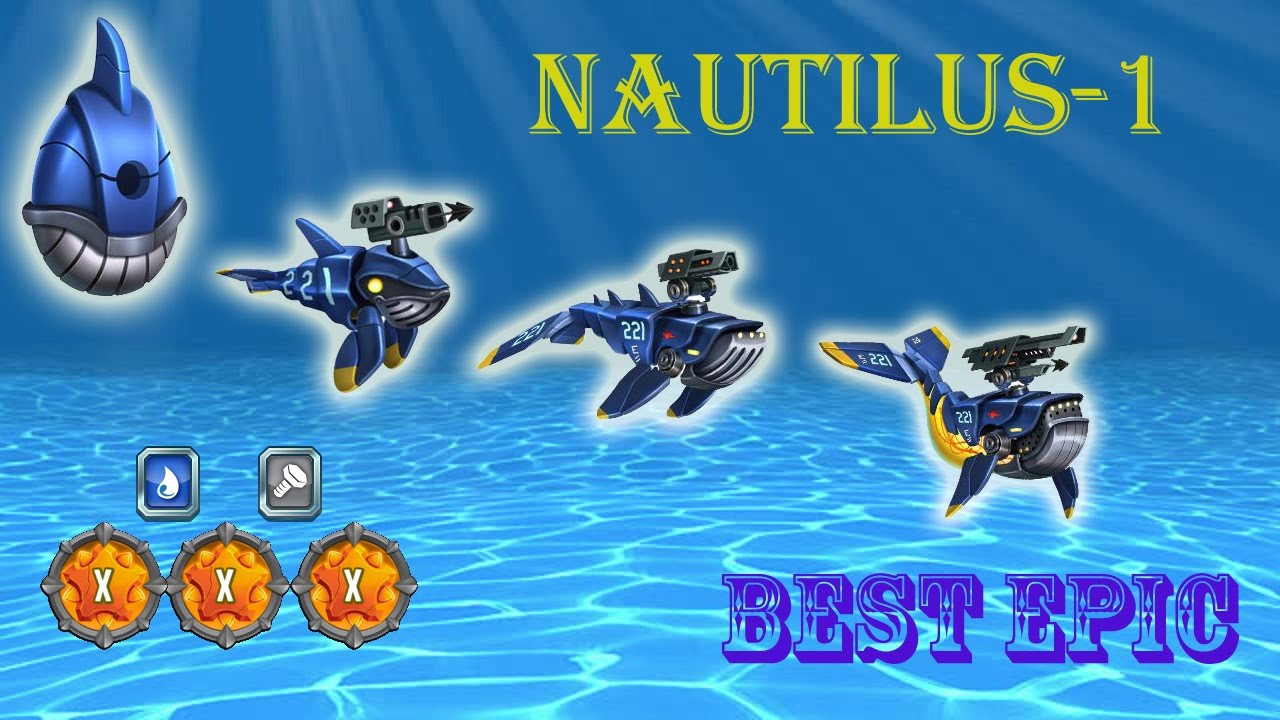 Monster Legends - Nautilus-100 Best Epic Monster - YouTube