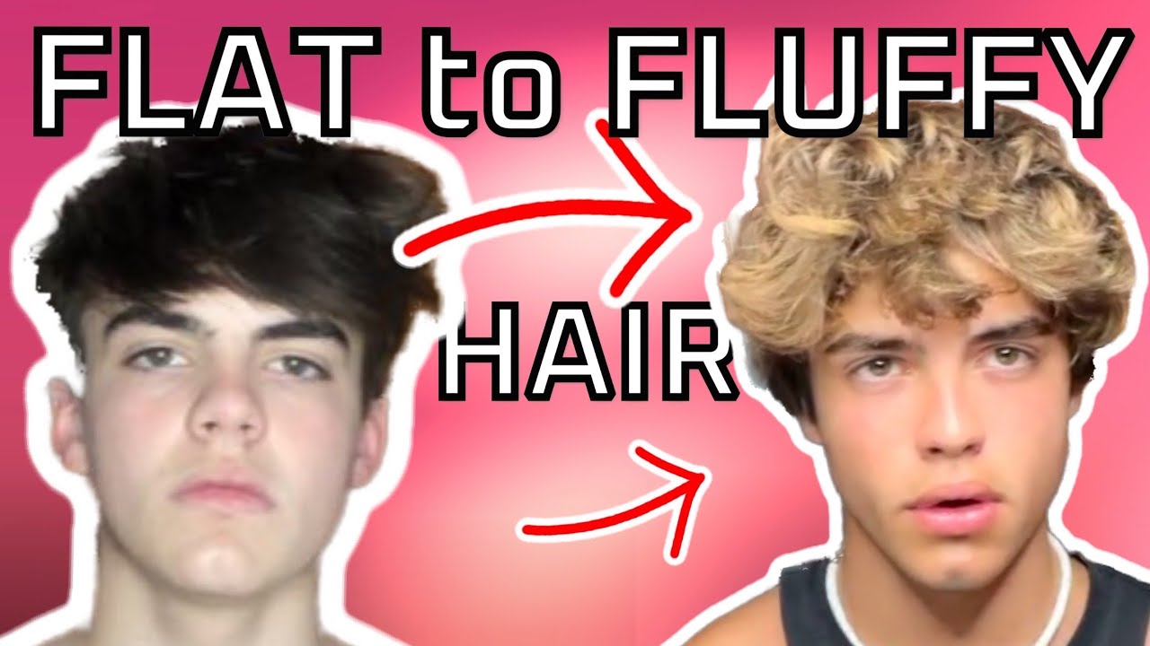 How To TRANSFORM YOUR HAIR (Flat to Fluffy) - YouTube