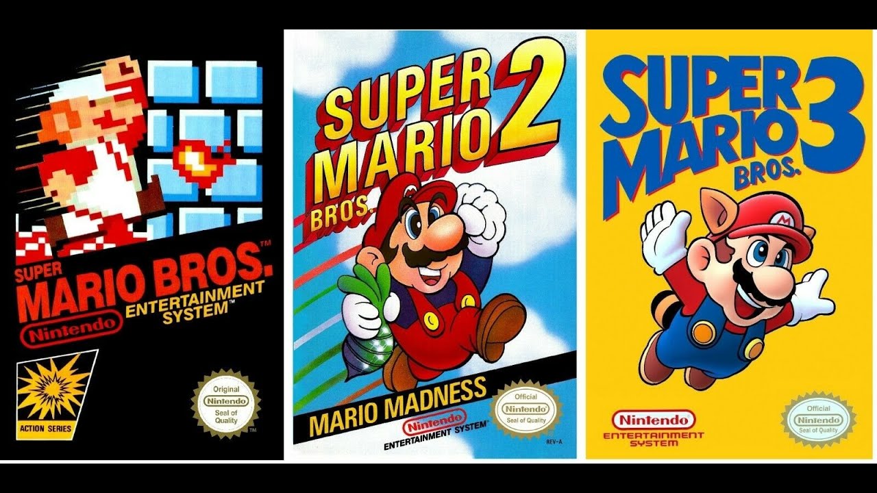 Super Mario Bros. 1 - 2 - 3 Full Soundtrack BSO - YouTube