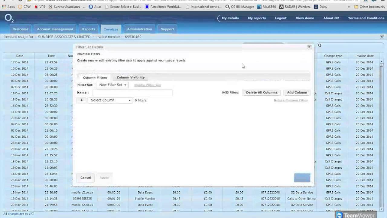 SUNRISE O2 Online billing Demo1 - YouTube