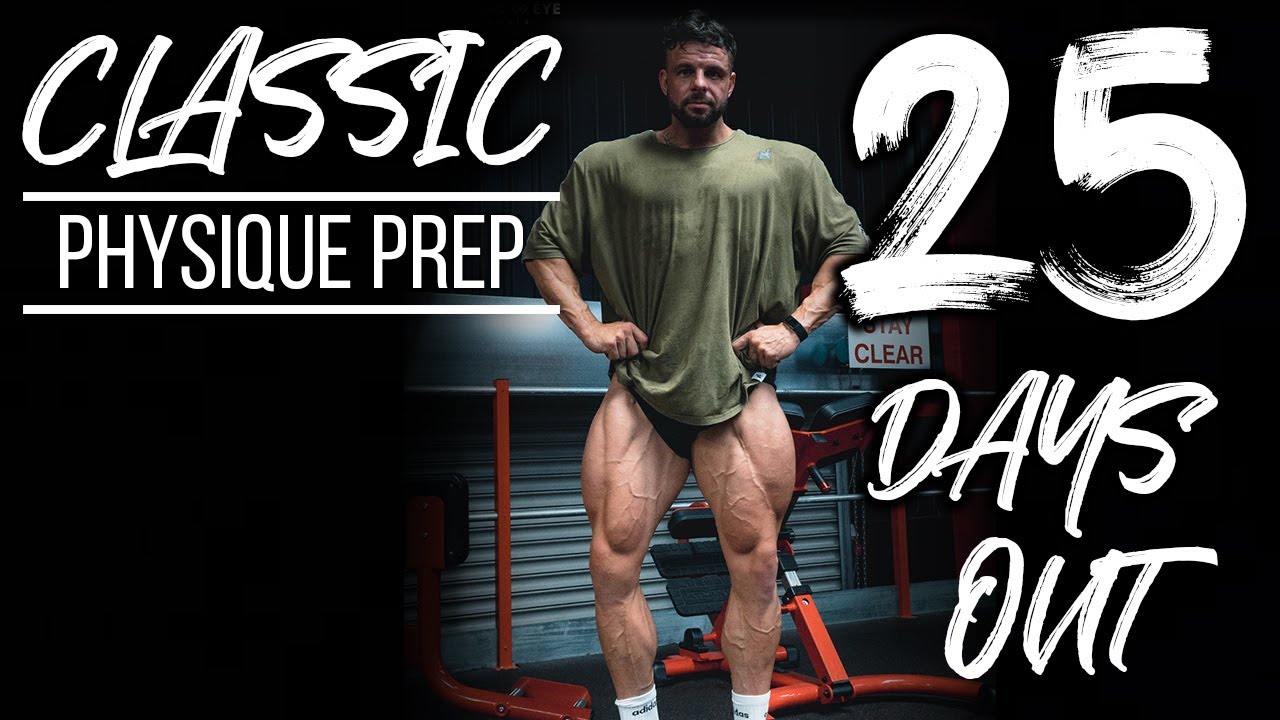 Jimmy Tonkinson | Classic Physique Prep | 25 Days Out - YouTube