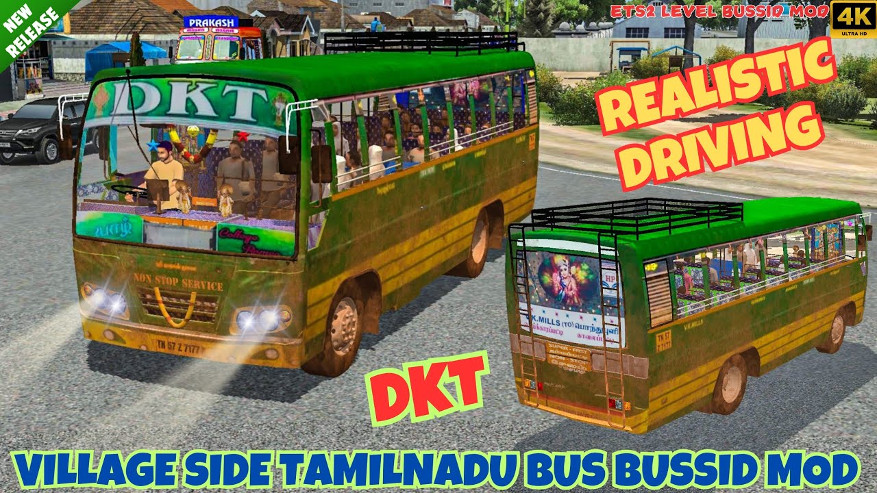 Release Tamilnadu Village Side DKT Mini Bus Mod Download Bus Simulator ...