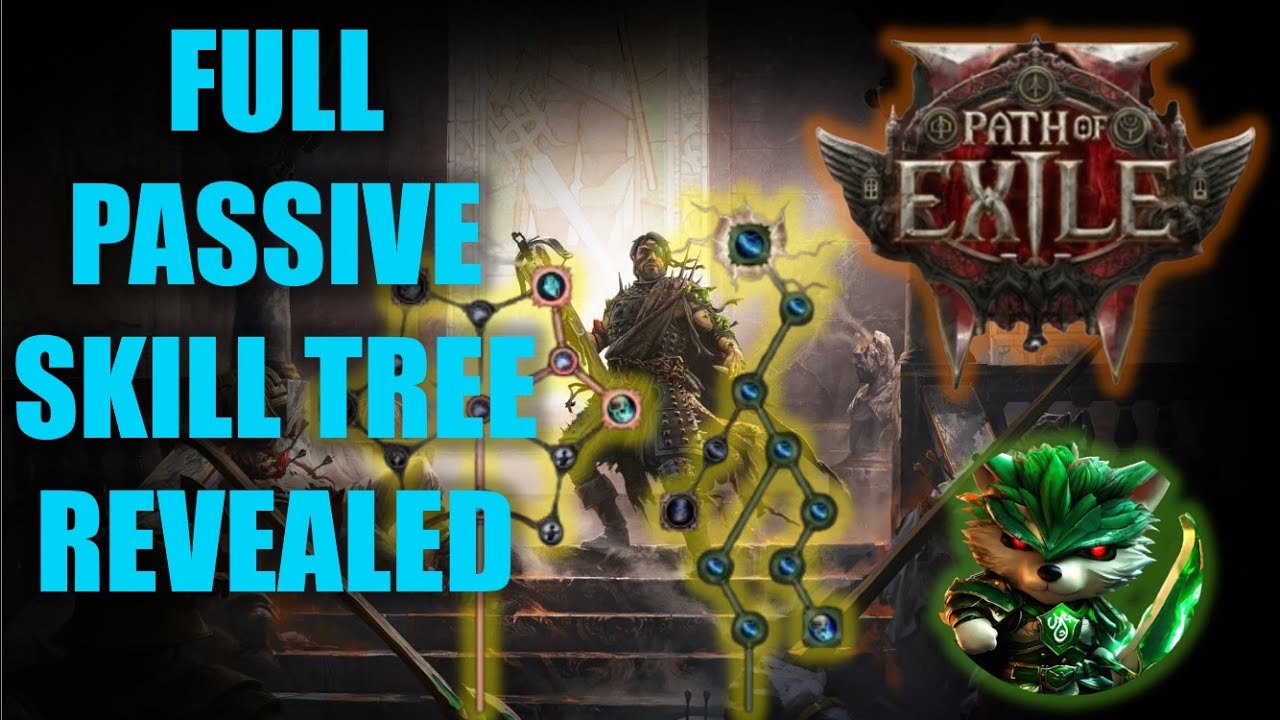 [POE2] Full Passive Tree 100% Revealed!!!! Spoiler alert!!! Srr too ...