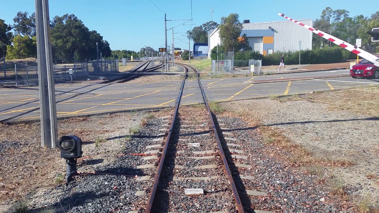 Transperth drivers cab view A series Armadale shunt move and Australind ...
