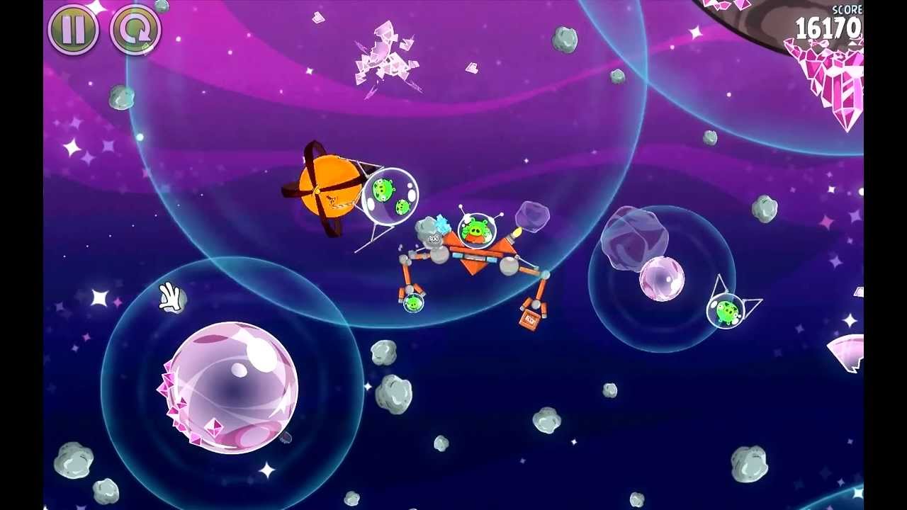 [Angry Birds Space] Cosmic Crystals 7-29 - 3 Stars - YouTube