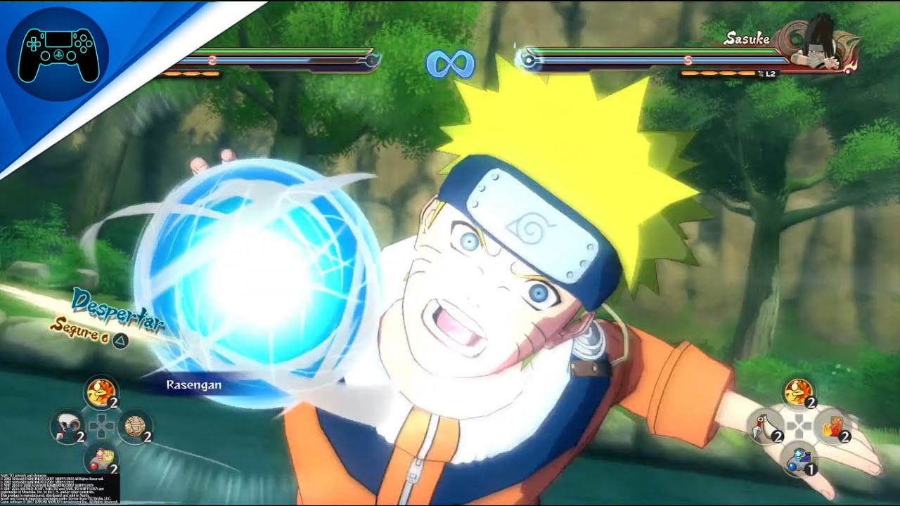 Naruto Uzumaki Clássico - Todos os Movimentos (Moveset) - Dublado em PT ...