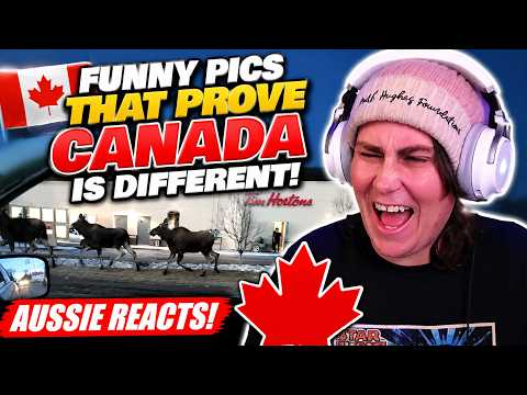Only in Canada! These Pictures Had This Aussie Laughing | Aussie Reacts
