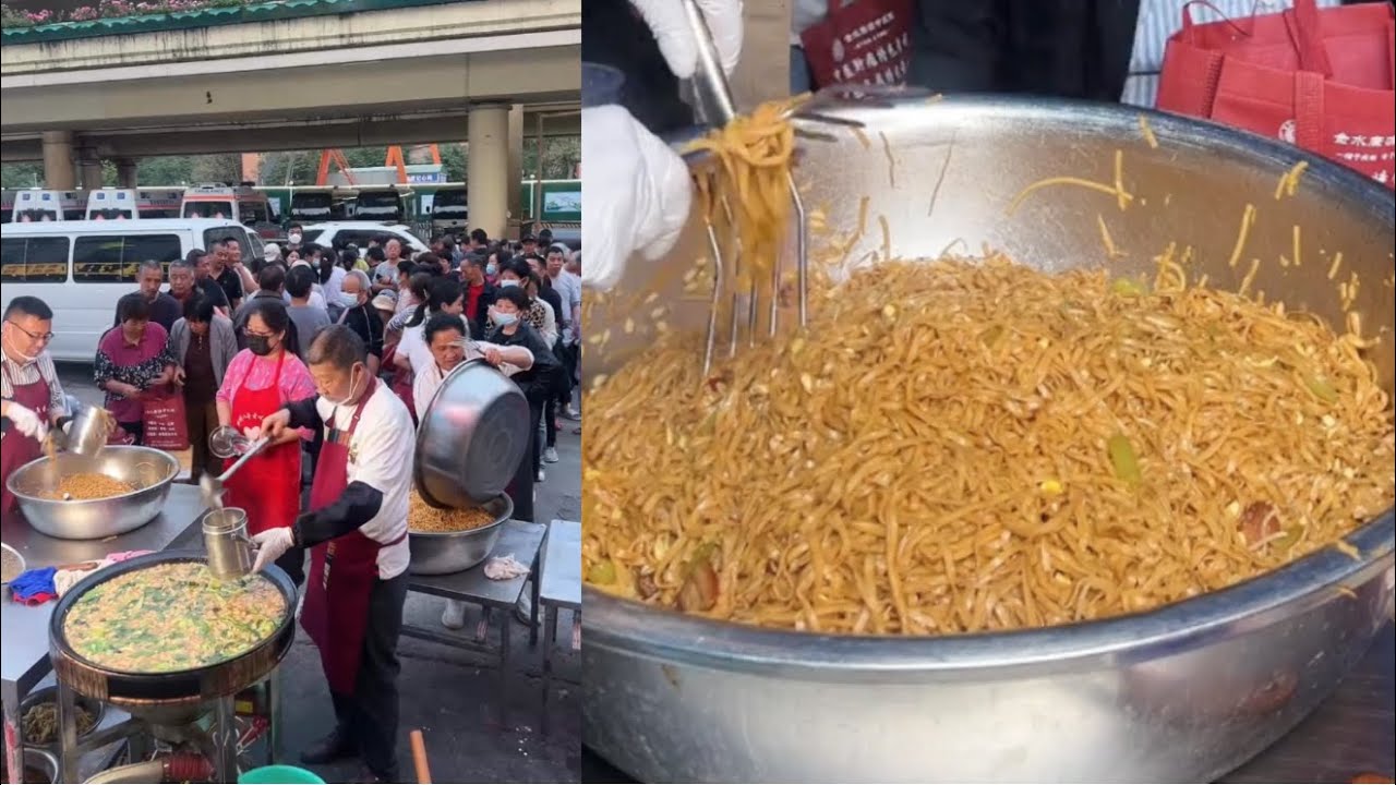 In-patient and family members can receive a delicious Lu mian and Hu ...